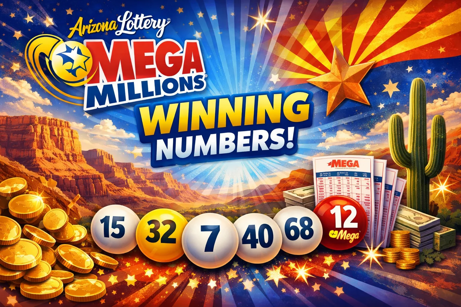 Arizona (AZ) Mega Millions Winning Numbers: Latest Lottery Results