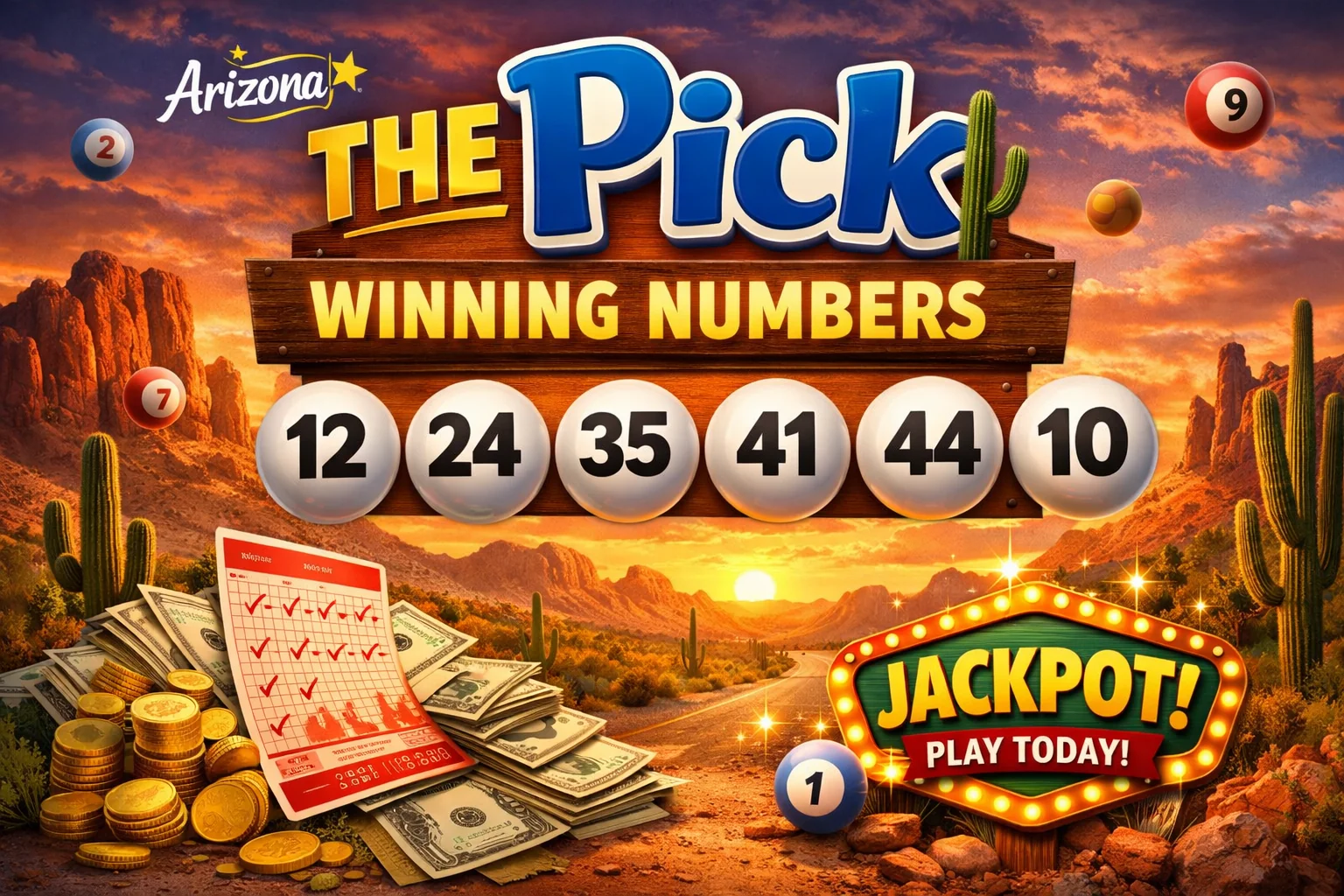 The Pick Arizona (AZ) Lottery Results: Latest Winning Numbers