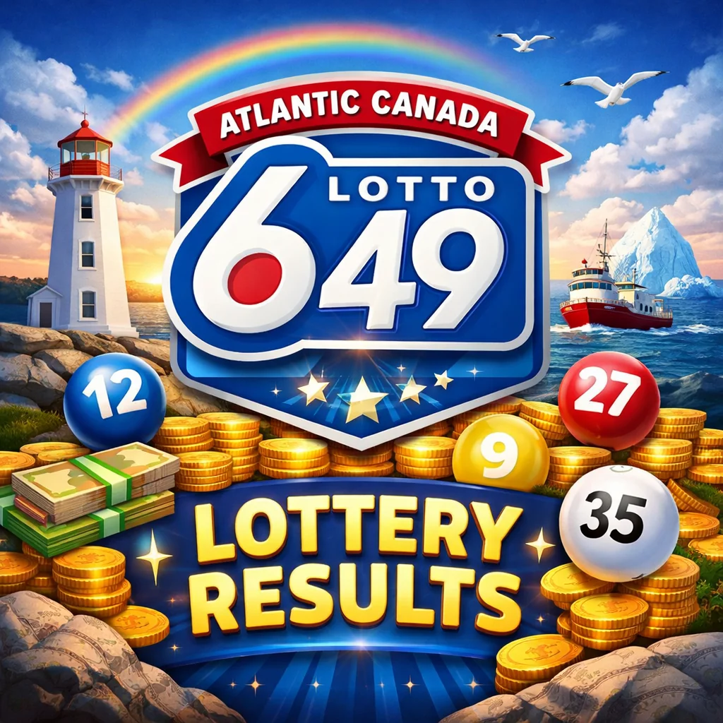 Lotto 6/49 ~ Atlantic Canada ~ Résultats