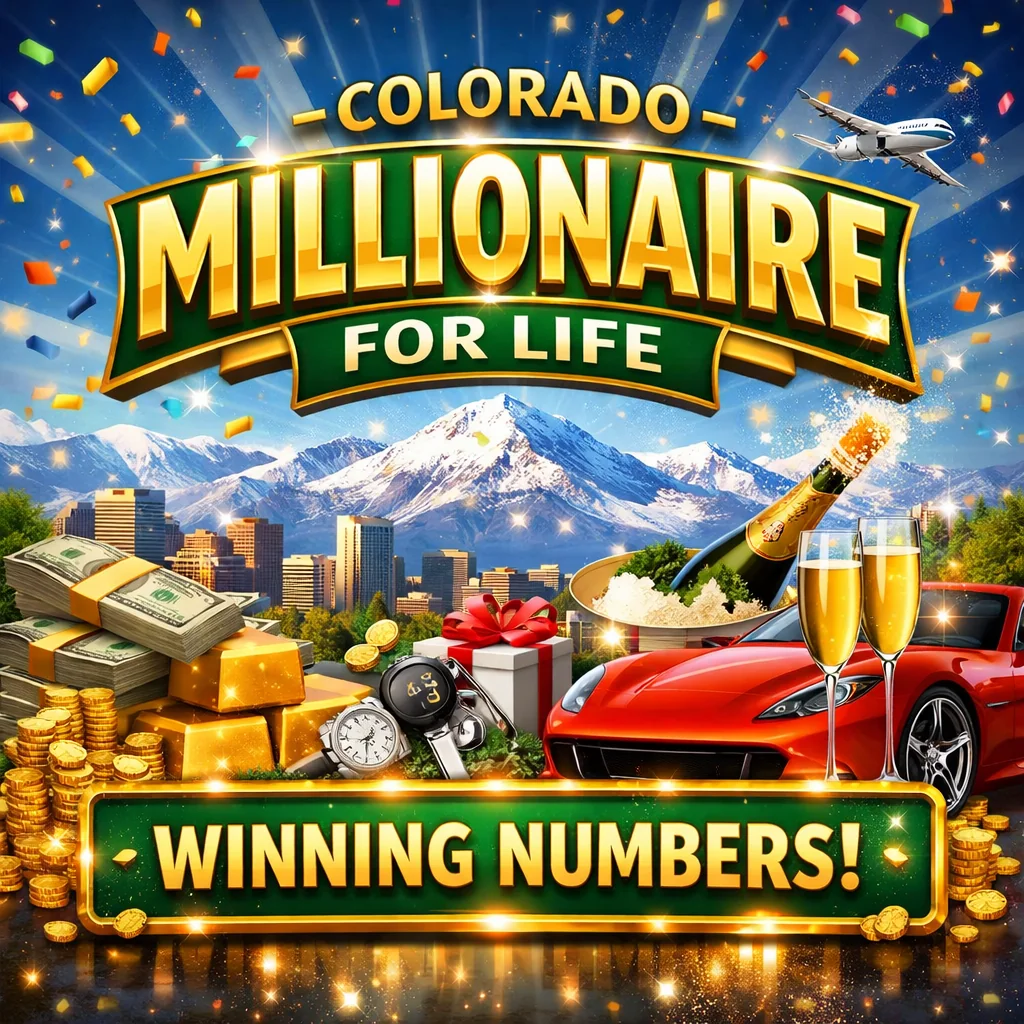 Millionaire for Life Colorado (CO) Lottery Results: Latest Winning Numbers