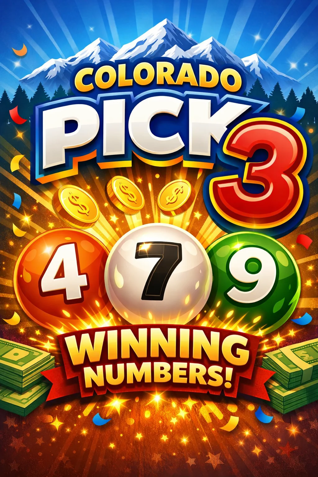 Pick 3 Colorado (CO) Lottery Results: Latest Winning Numbers