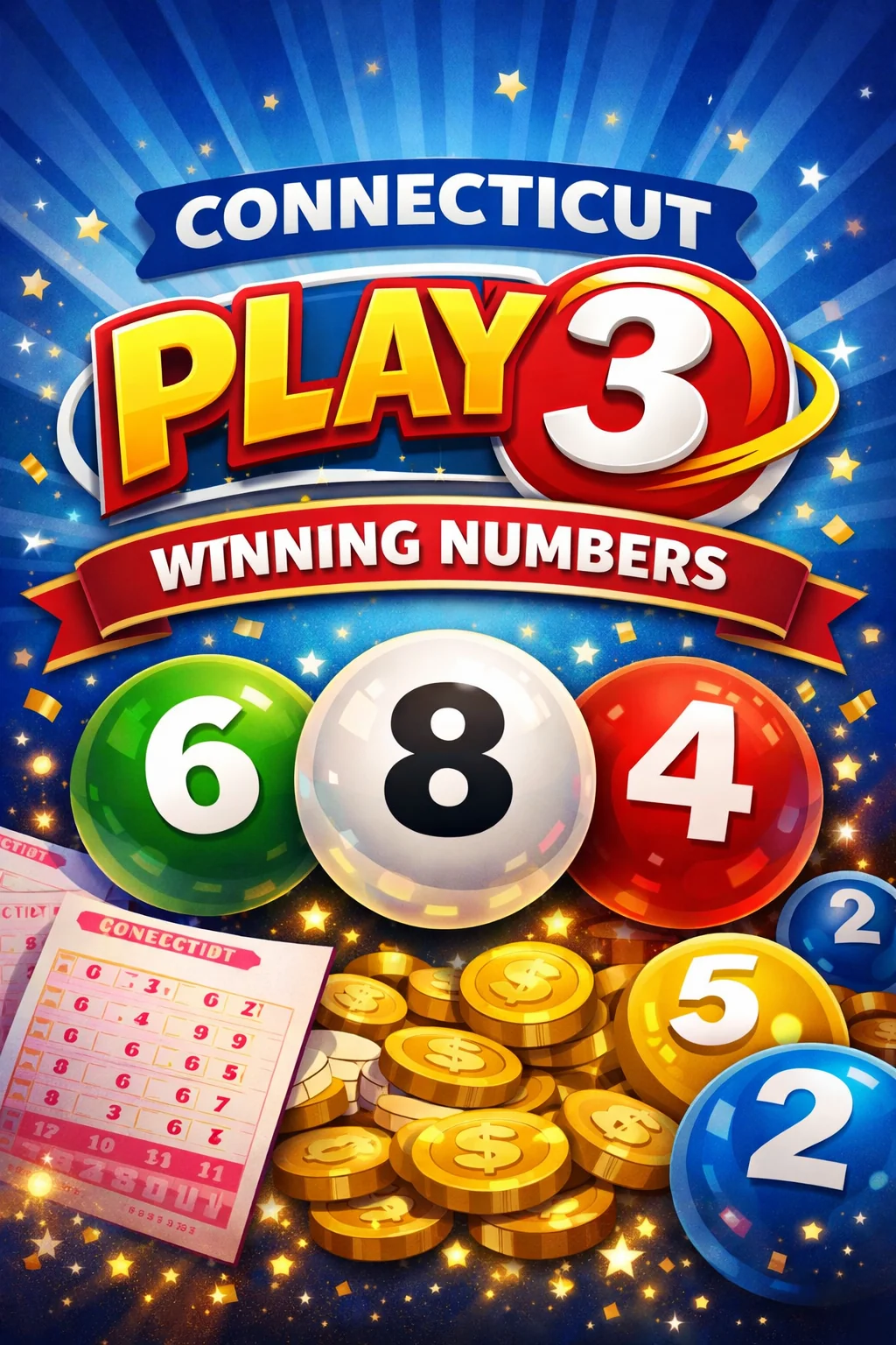 Play 3 Connecticut (CT) Lottery Results: Latest Winning Numbers