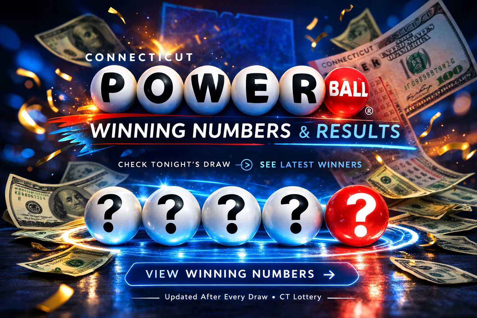 Winning Numbers for Connecticut (CT) Powerball – December 2025