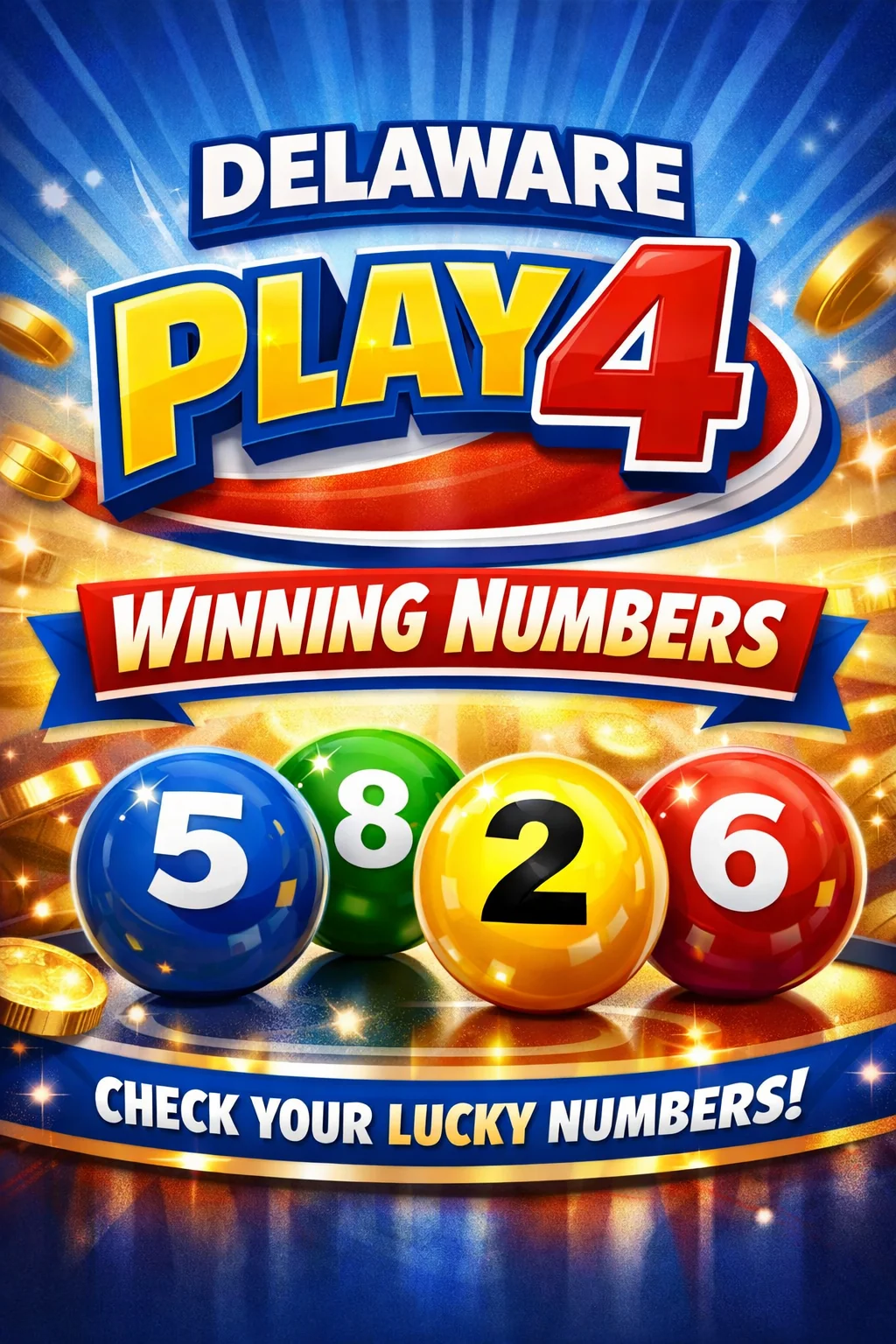 Play 4 Delaware (DE) Lottery Results: Latest Winning Numbers