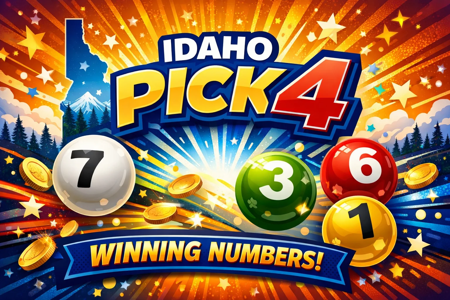 Pick 4 Idaho (ID) Lottery Results: Latest Winning Numbers