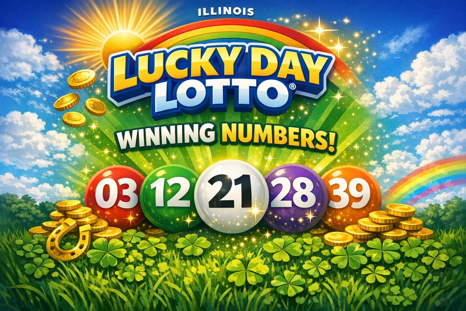 Winning Numbers for Illinois (IL) Lucky Day Lotto – January 2026
