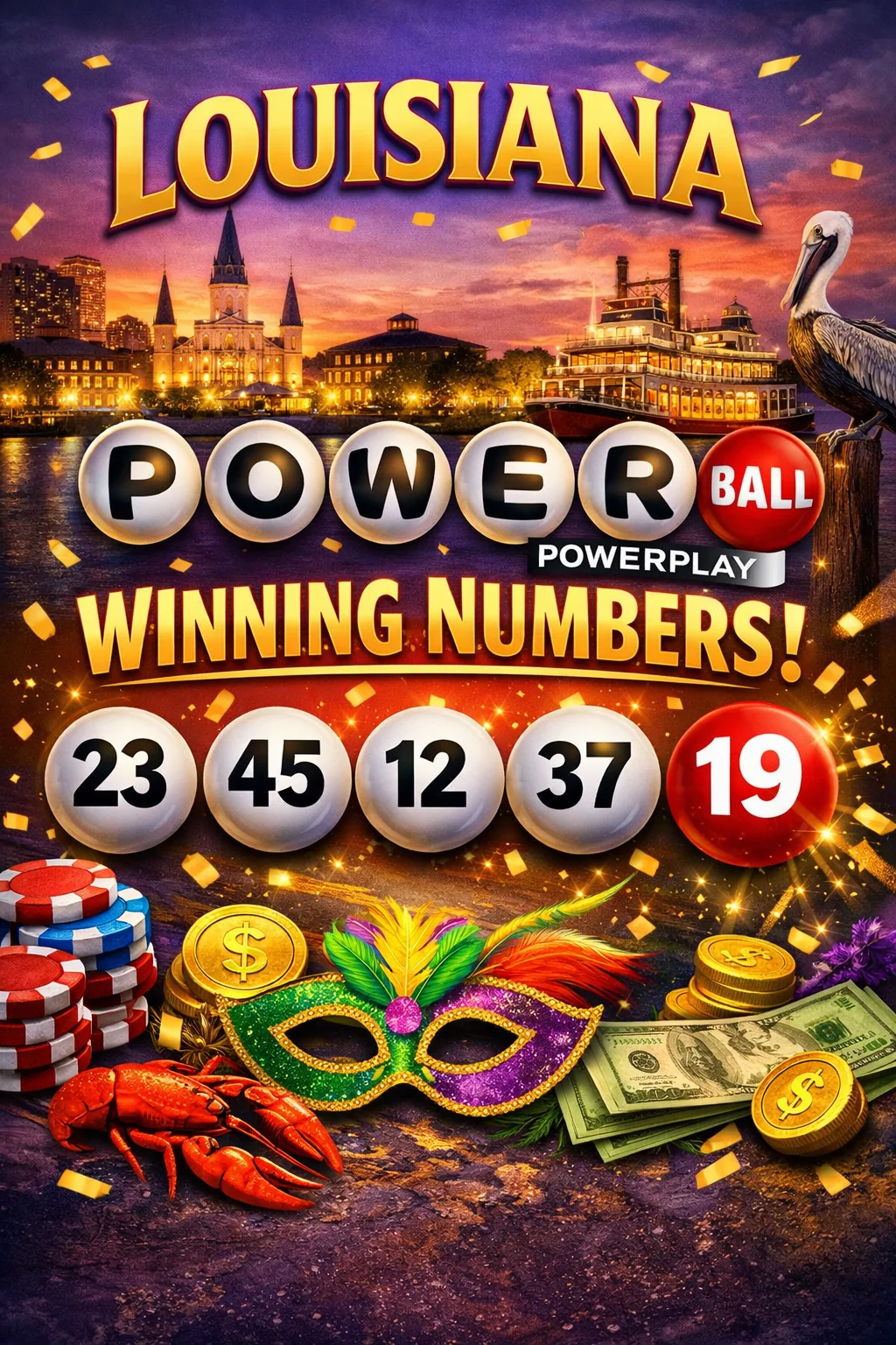 Louisiana (LA) Powerball Winning Numbers: Latest Lottery Results