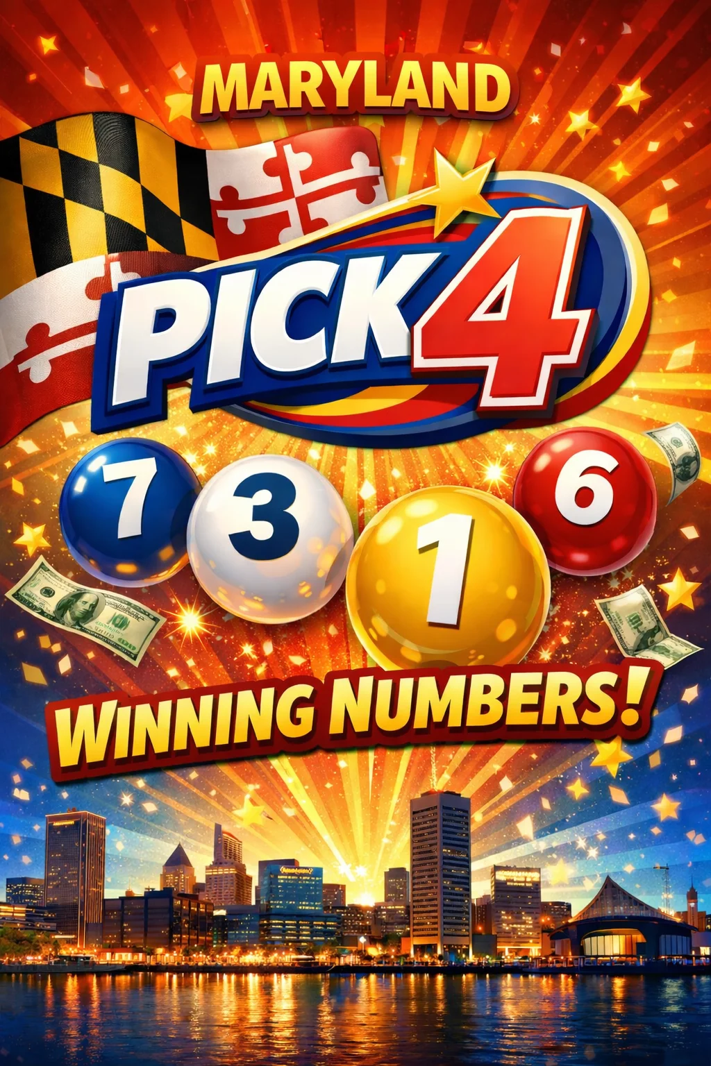 Pick 4 Maryland (MD) Lottery Results: Latest Winning Numbers
