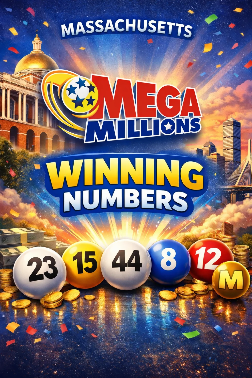 Massachusetts (MA) Mega Millions Winning Numbers: Latest Lottery Results