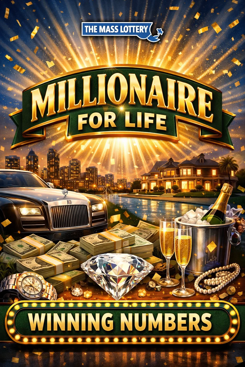Massachusetts (MA) Millionaire for Life Past Results: Historical ...