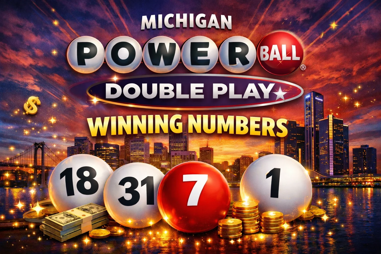 Michigan (MI) Powerball Double Play Winning Numbers: Latest Lottery Results