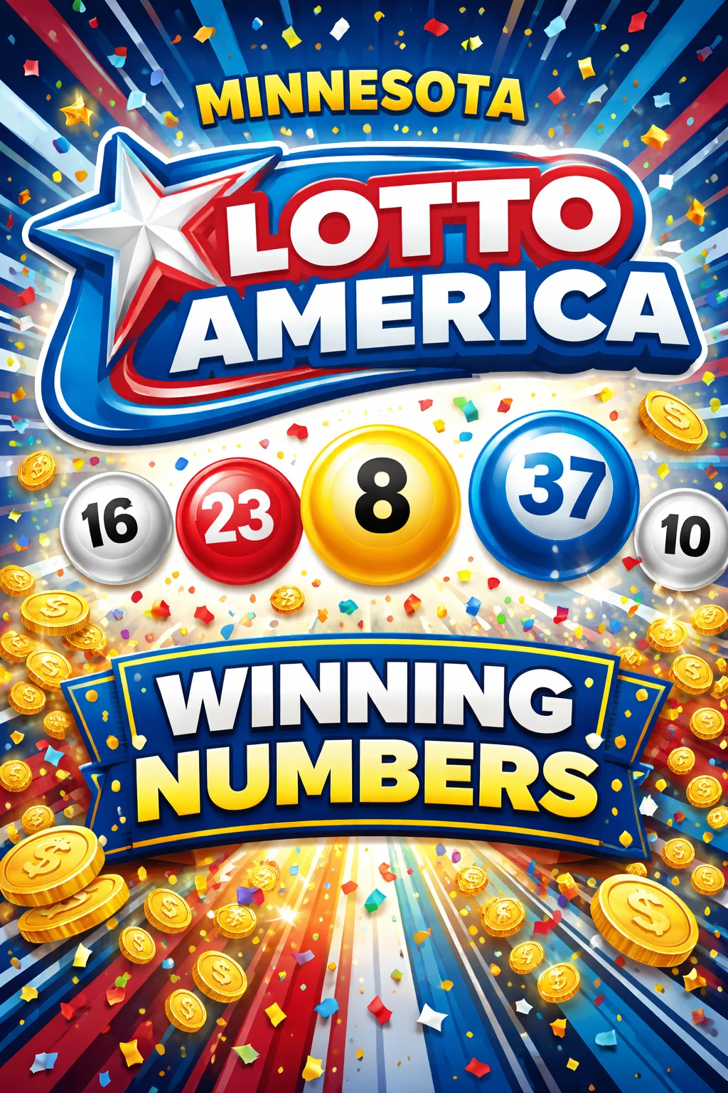 Lotto America Minnesota (MN) Lottery Results: Latest Winning Numbers
