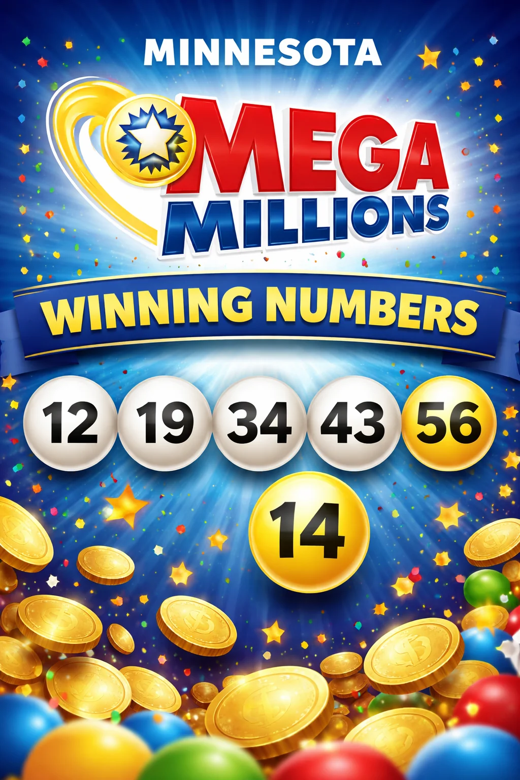 Minnesota (MN) Mega Millions Winning Numbers: Latest Lottery Results