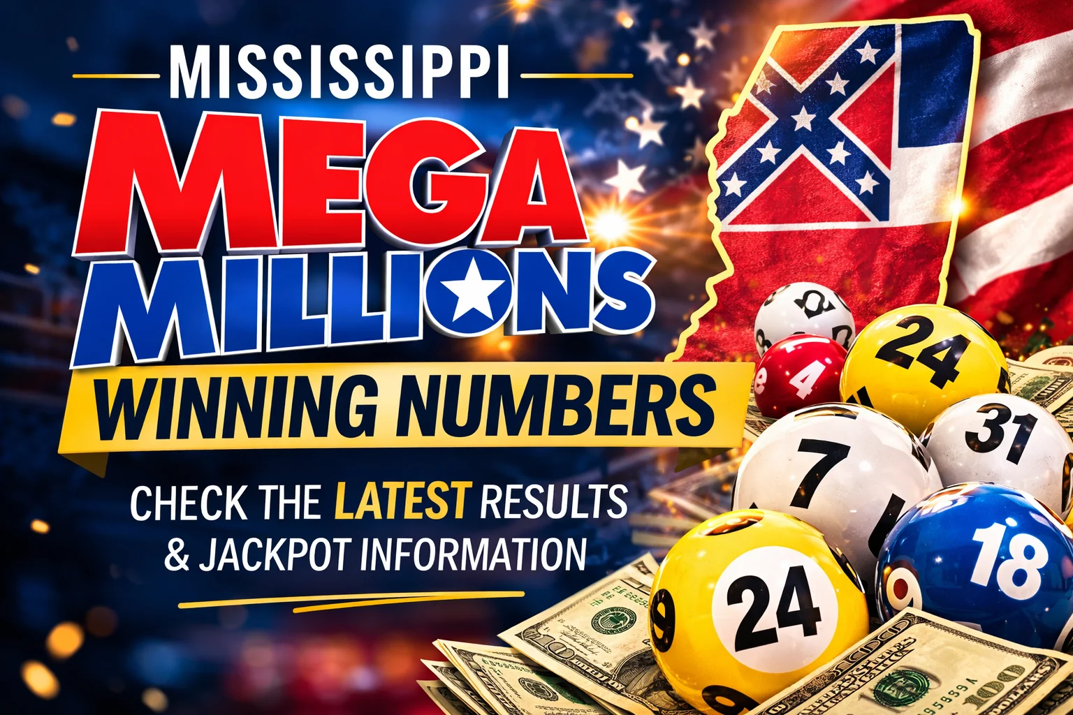 Mississippi (MS) Mega Millions Winning Numbers: Latest Lottery Results
