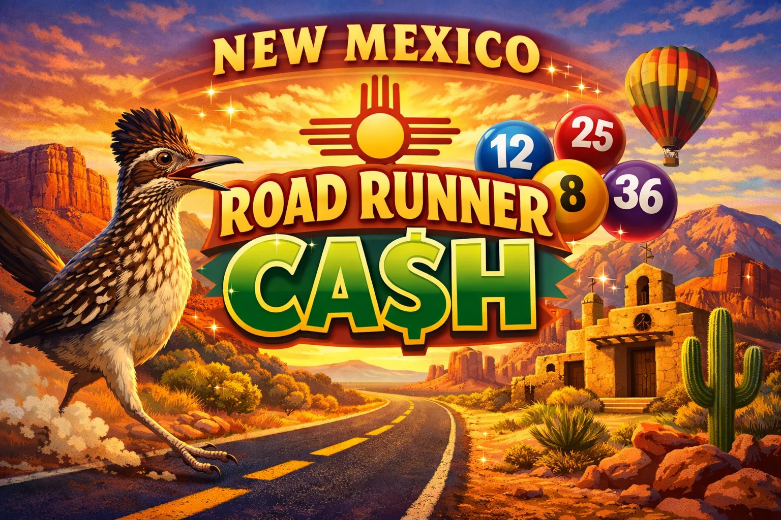 Road Runner Cash New Mexico (NM) Lottery Results: Latest Winning Numbers