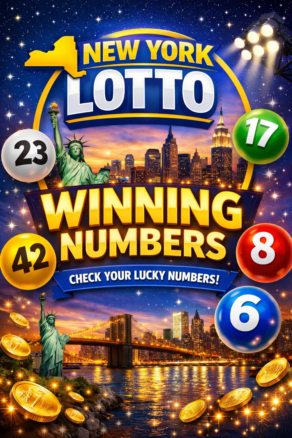 New York (NY) Lotto Past Results: Historical Winning Numbers