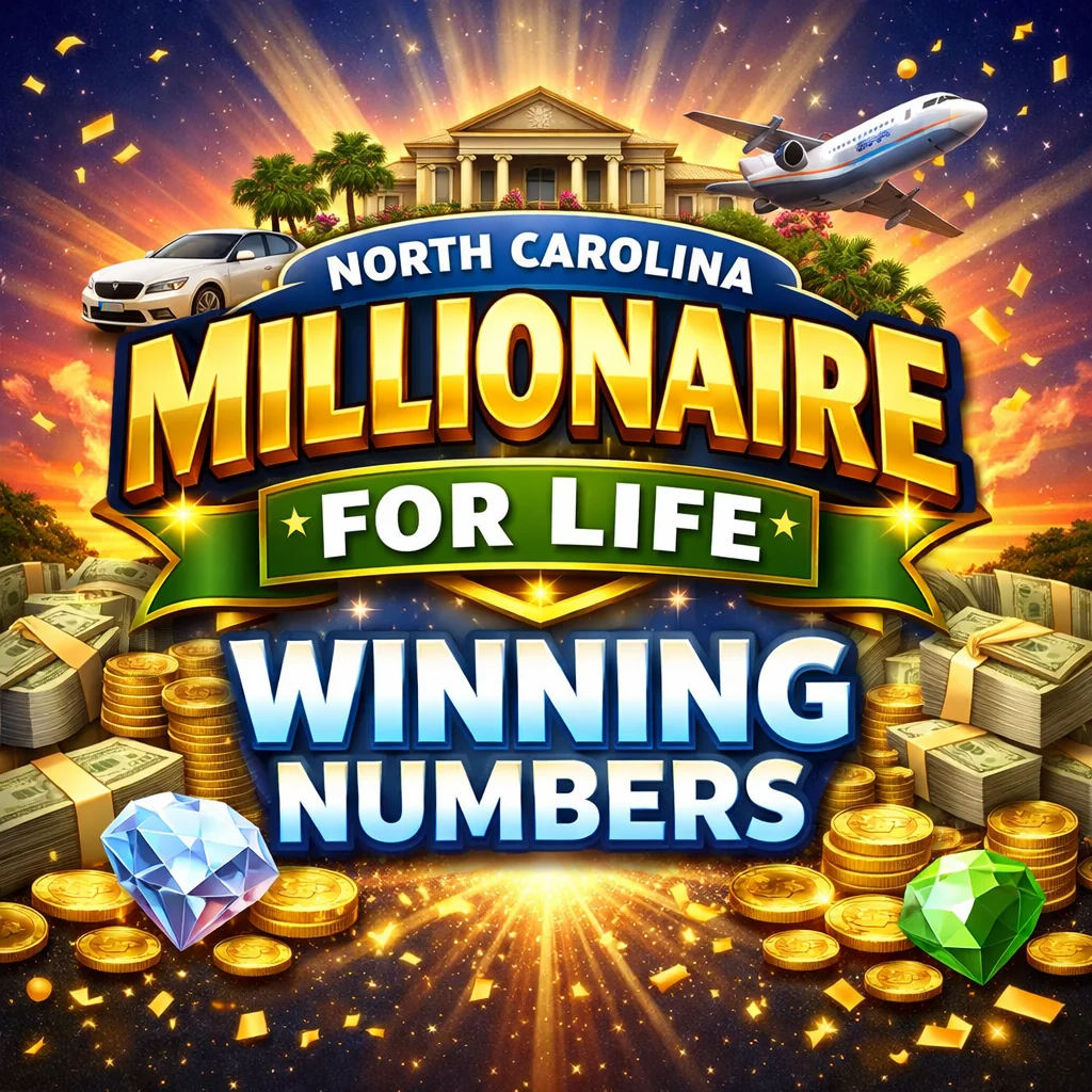 Millionaire for Life North Carolina (NC) Lottery Results: Latest ...