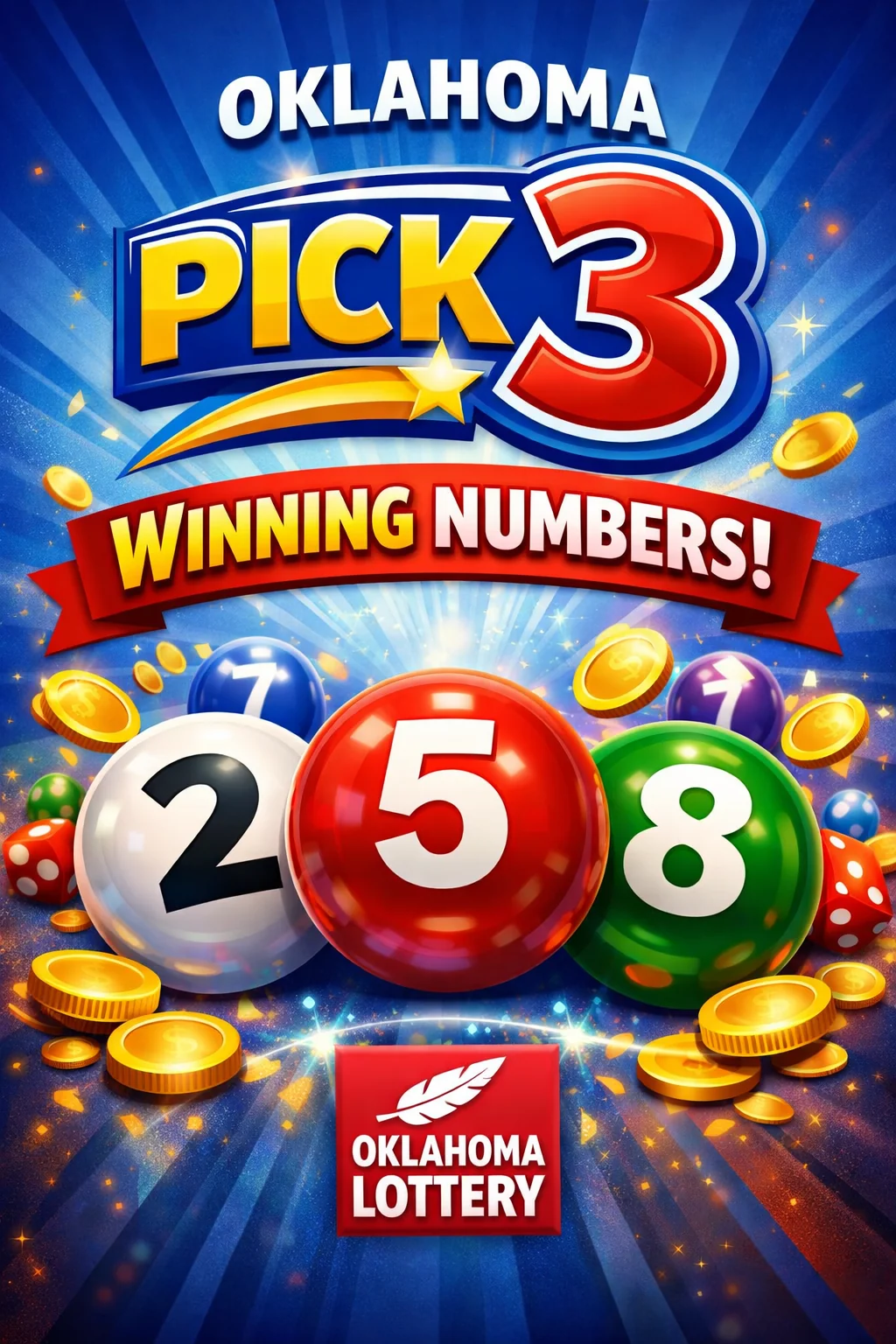 Pick 3 Oklahoma (OK) Lottery Results: Latest Winning Numbers