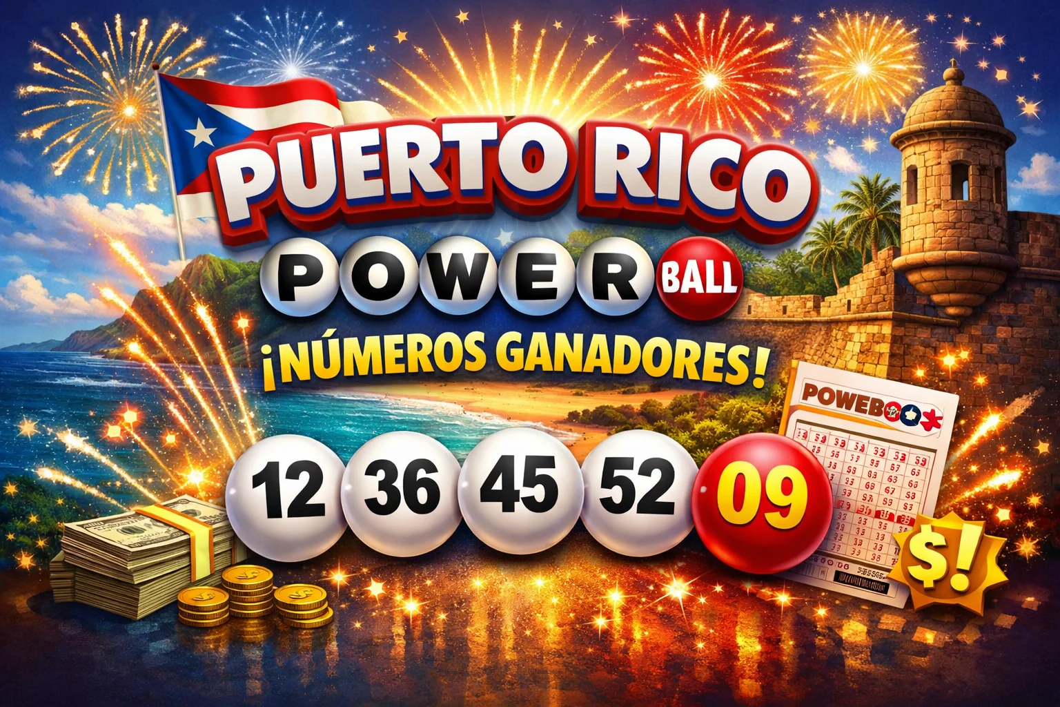 Puerto Rico (PR) Powerball Winning Numbers: Latest Lottery Results