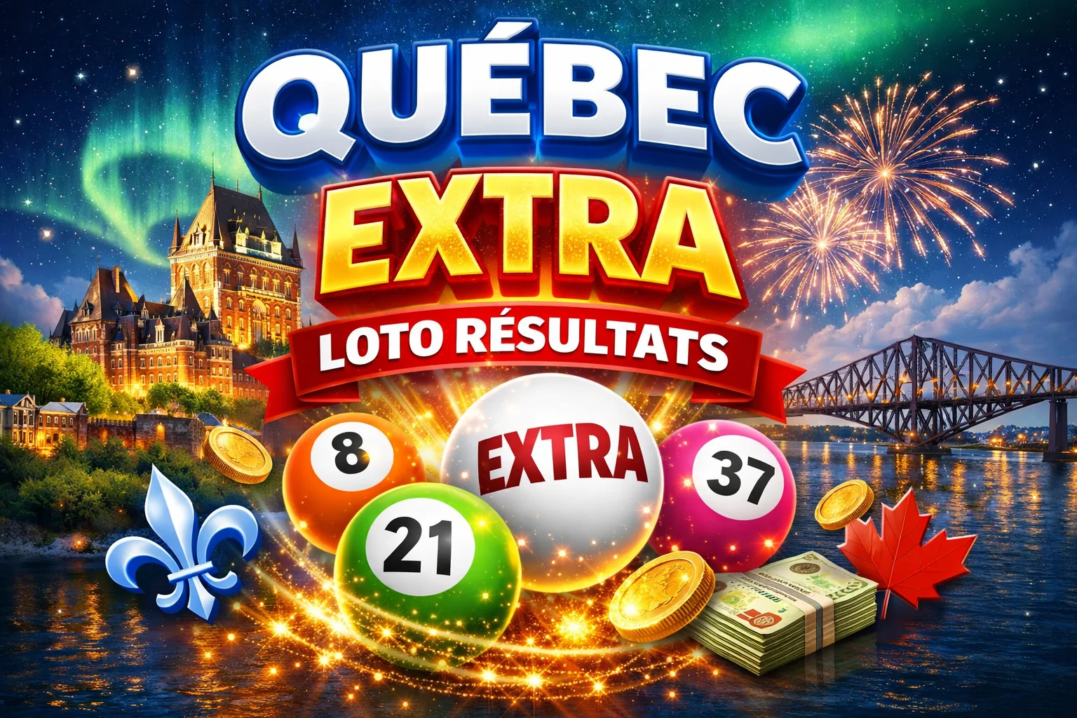 Extra Québec Lottery Results: Latest Winning Numbers