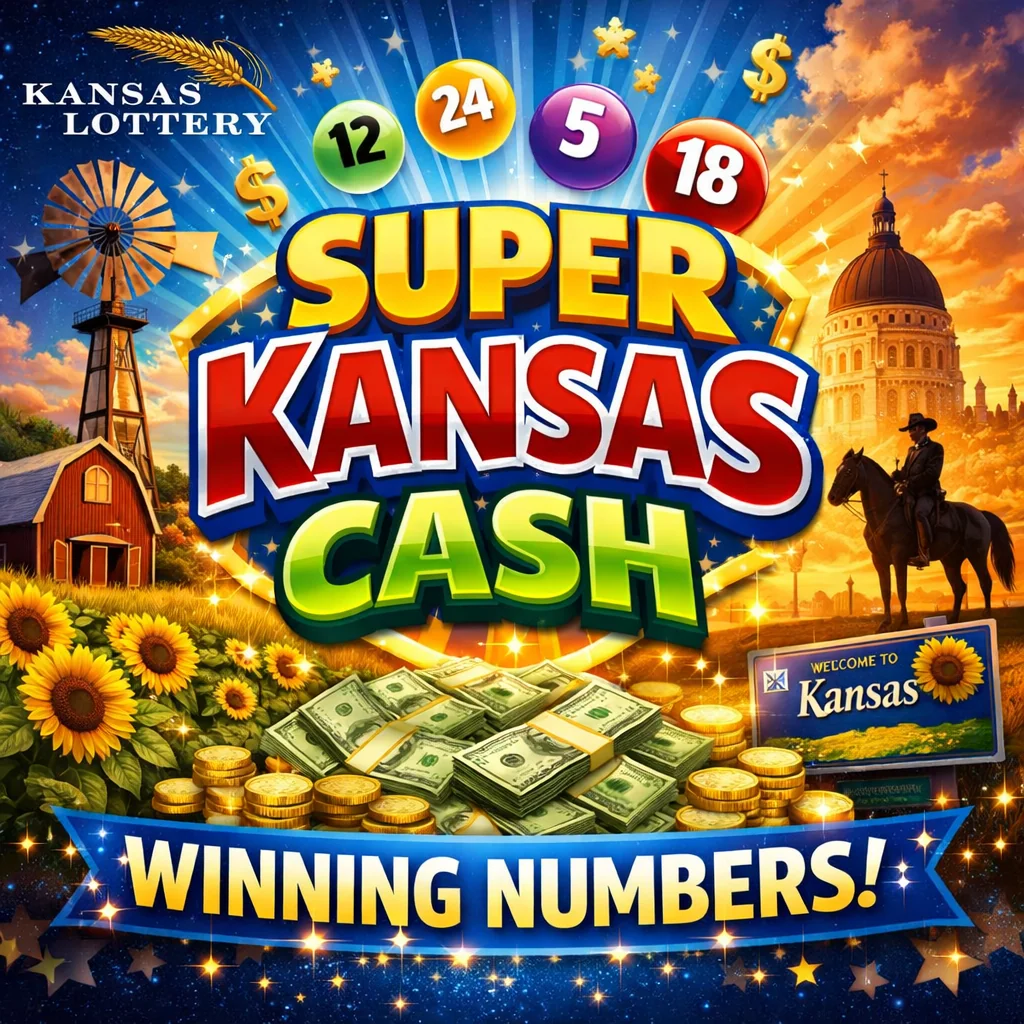 Super Kansas Cash Lottery Results & Winning Numbers