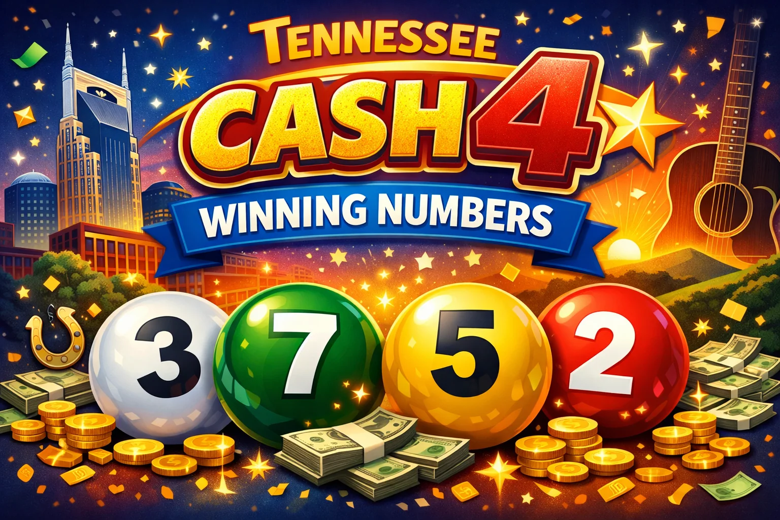 Cash 4 Tennessee (TN) Lottery Results: Latest Winning Numbers