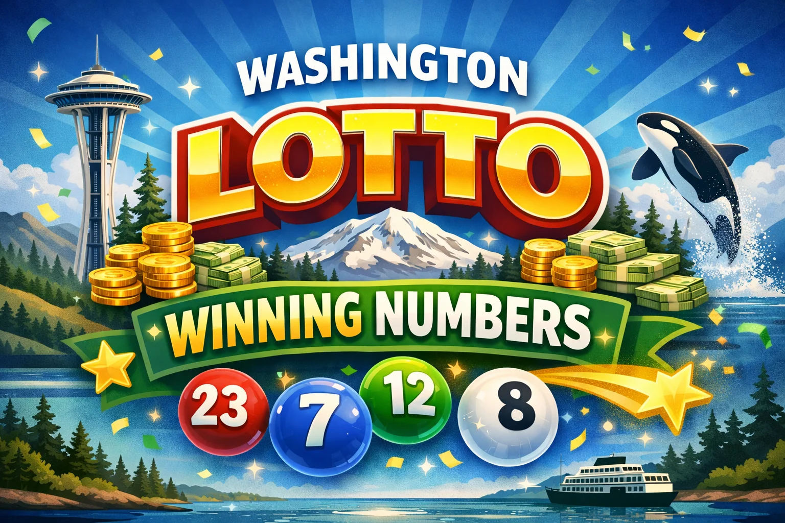 Lotto Washington (WA) Lottery Results: Latest Winning Numbers