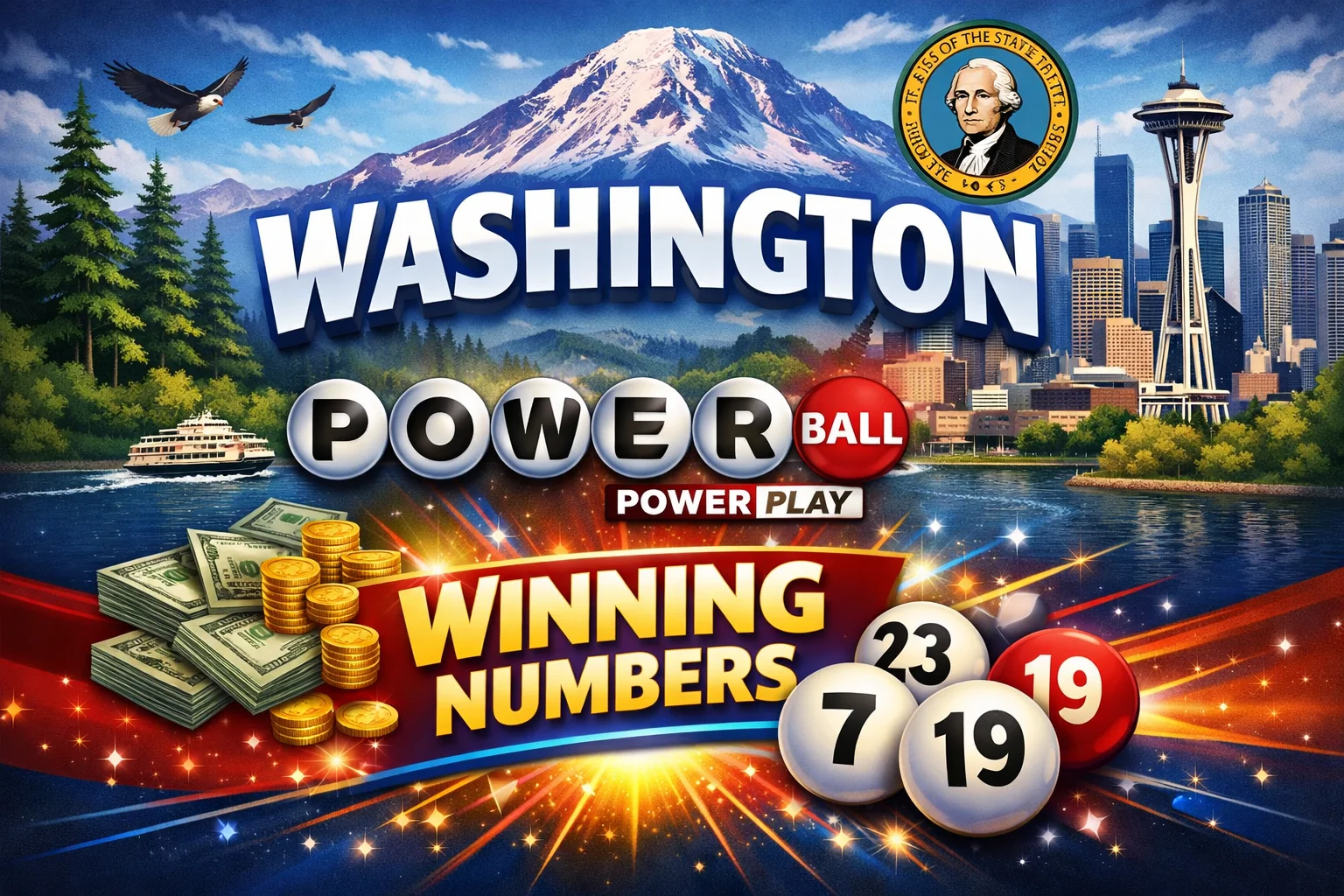 Washington (WA) Powerball Winning Numbers: Latest Lottery Results