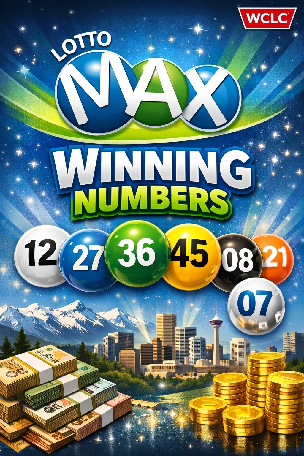 Lotto Max Western Canada Lottery Results: Latest Winning Numbers