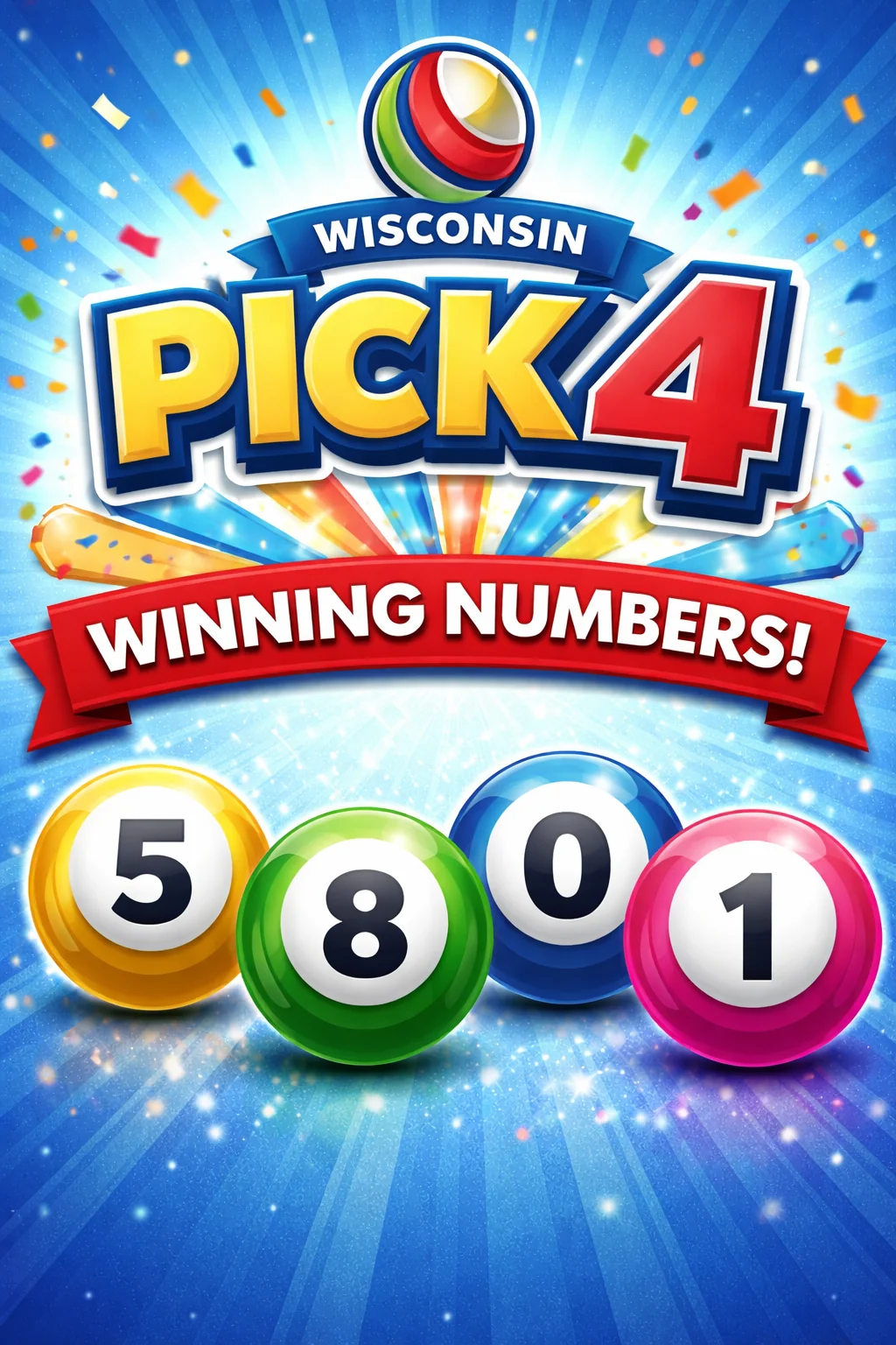 Wisconsin (WI) Pick 4 Past Results: Historical Winning Numbers
