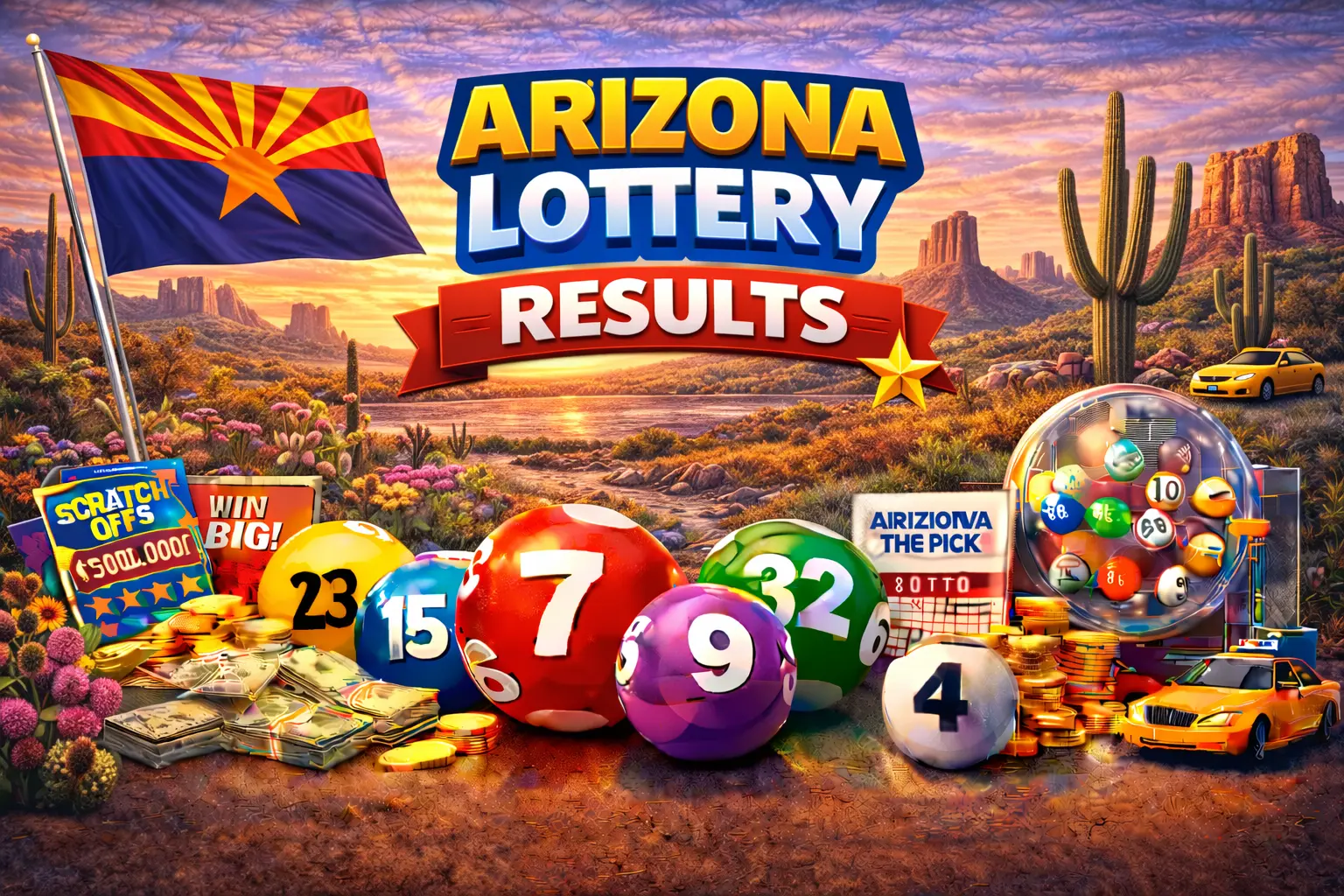 Arizona Lottery — Winning Numbers & Results