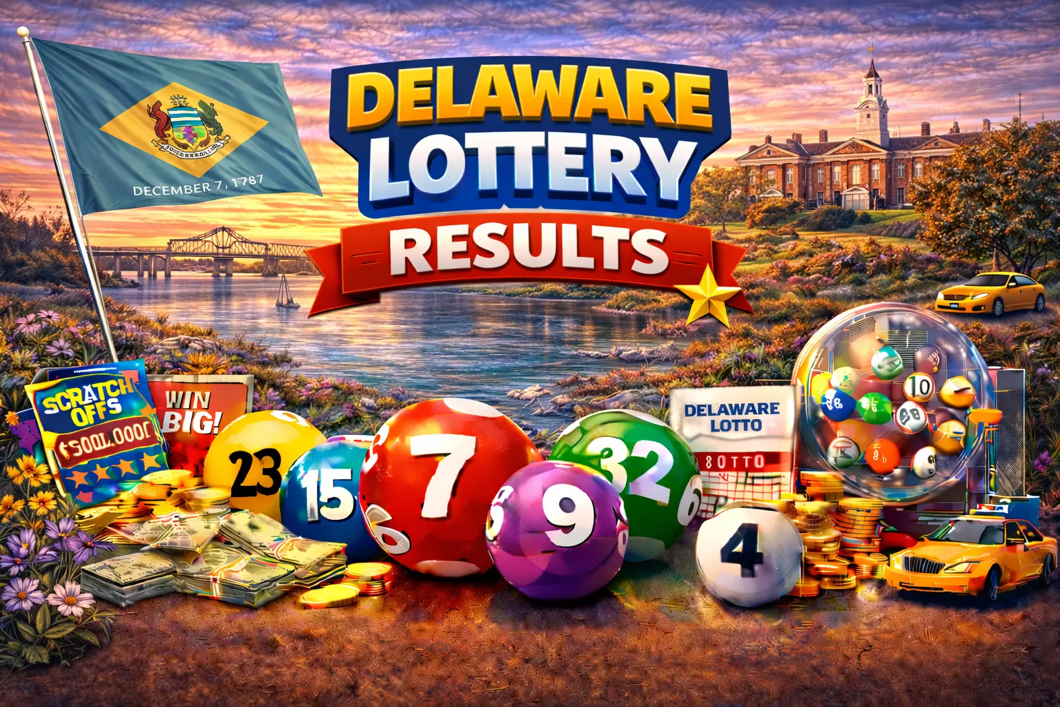 Delaware — Lottery Results & Winning Numbers