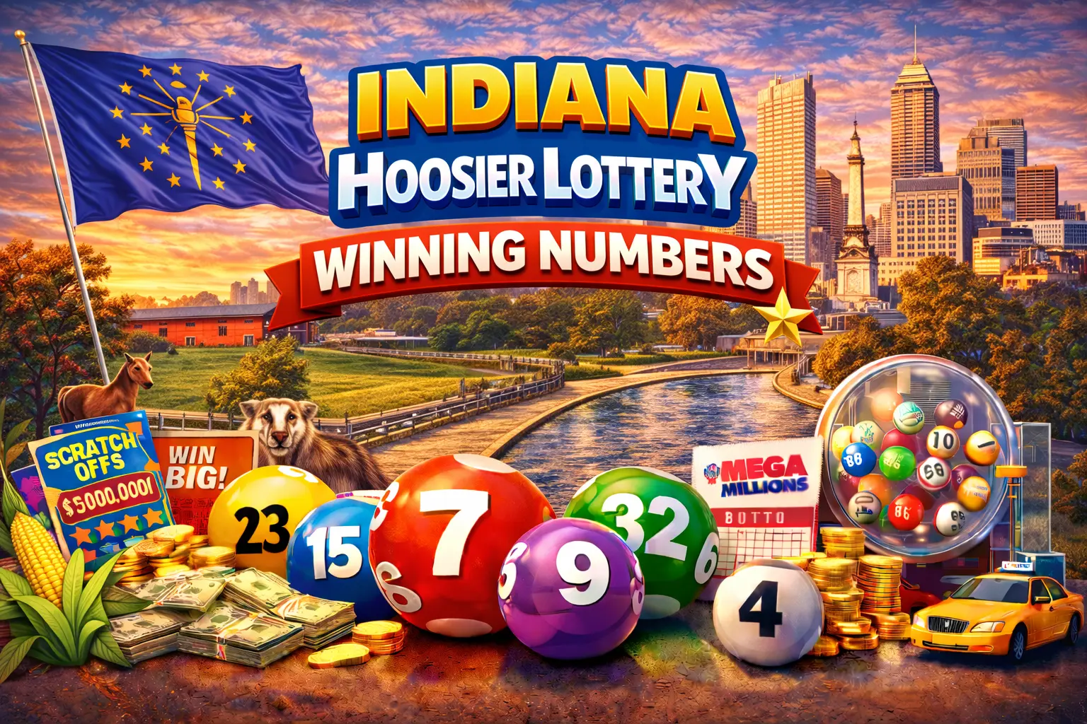 Indiana Lottery Results: Winning Numbers for May 31, 2026