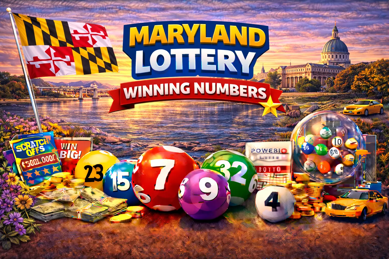 Maryland — Lottery Winning Numbers